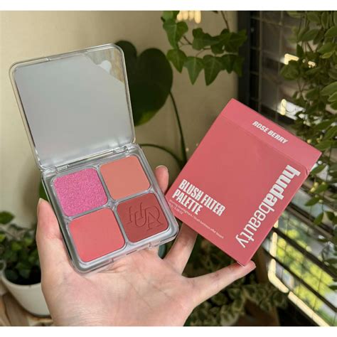 Huda Blush Filter Blurring Blushlighters Palette Shopee Singapore