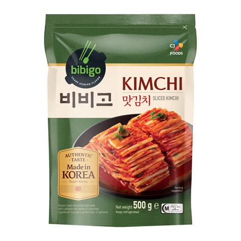 Cj Bibigo Sliced Kimchi 500g Asian Frenzy