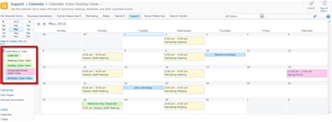color coded calendar events in sharepoint 2010 bit wizards