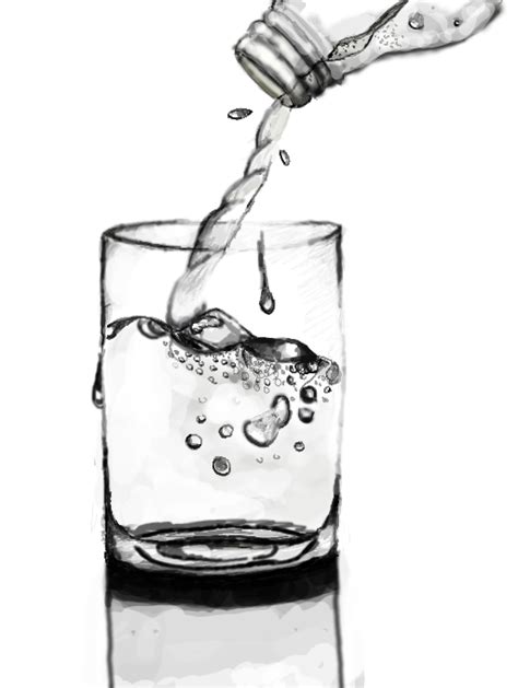 Cup Of Water Drawing At Explore Collection Of Cup