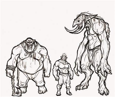 Ogres Orcs And Trolls By Onholyservicebound On Deviantart