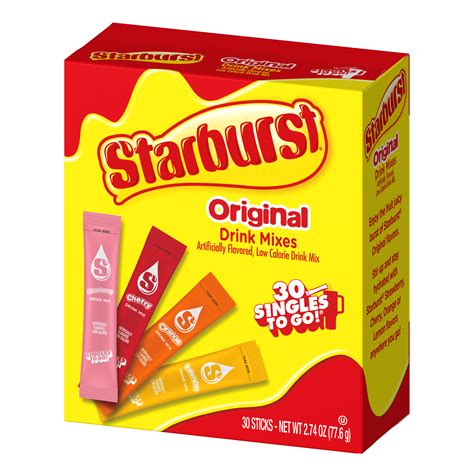 Starburst Singles To Go Bursting With Flavor Anytime Anywhere
