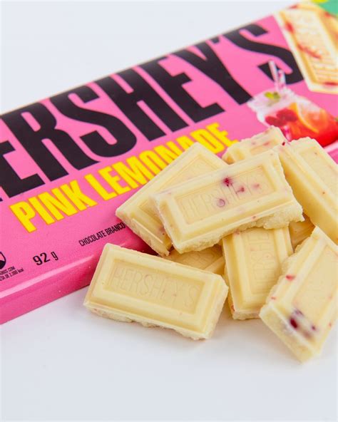 Hersheys White Chocolate Pink Lemonade Summer Time Chocolate Drink