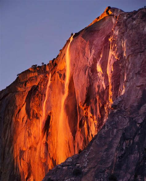 Firefall At Yosemite National Park Hiking Camping And Shooting