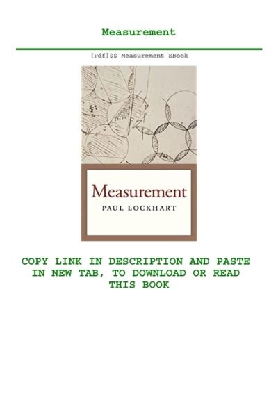[pdf] Measurement Ebook