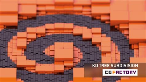 Kd Tree Subdivision Motion Design