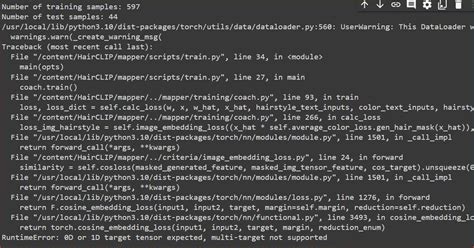 Error While Training The Model On My Dataset · Issue 46 · Wty Ustchairclip · Github