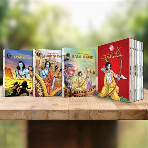 Valmikis Ramayana 6 Volume Set Amar Chitra Katha Amar Chitra Katha