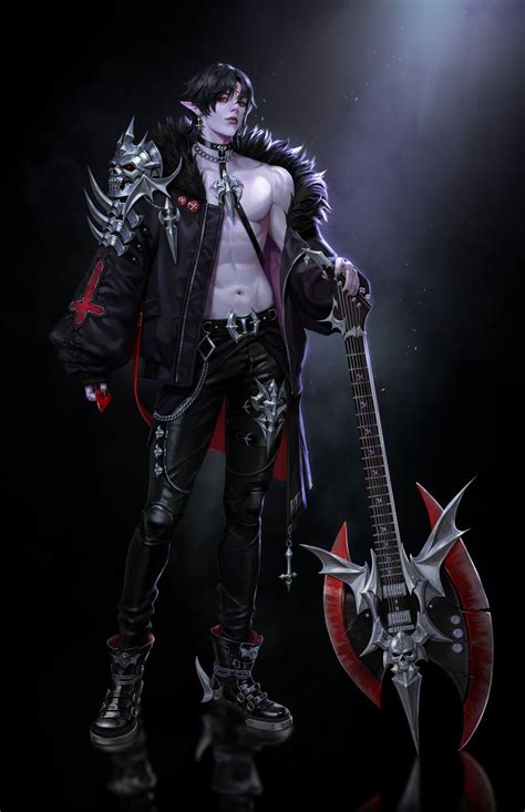 Artstation Devil Guitarist Ak