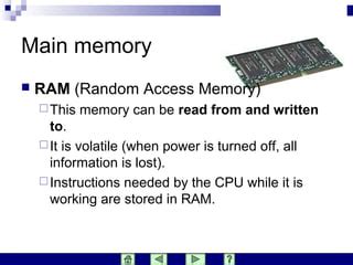 Basic Components Memory PPS