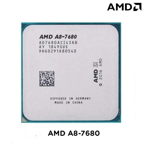Amd A8 7680 3 5ghz Socket Fm2 Processor Box Type Processor Only Pinklehub