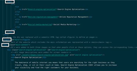 GitHub Begumsacak Code Refactor In This Project I Tried To Refactor An Existing Webpage To