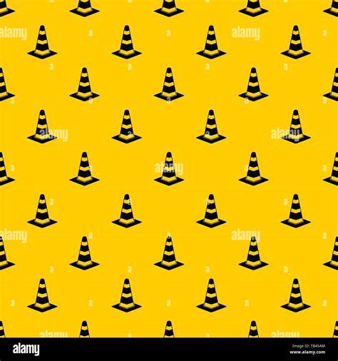 Traffic Cone Pattern Vector Stock Vector Image And Art Alamy
