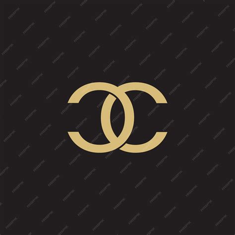 Premium Vector Cc Letter Logo Monogram C And C Monogram Design Cc