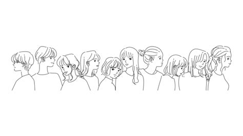 若い女性のイラスト｜ストックイラストサイト「pixta（ピクスタ）」様 エダユカ