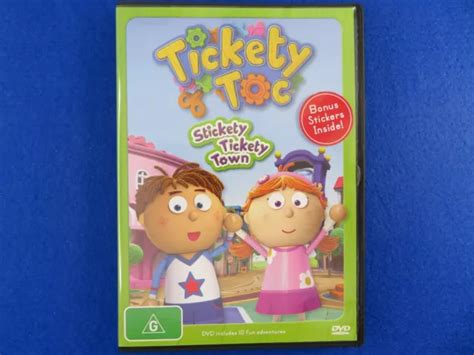 Tickety Toc Stickety Tickety Town Dvd Region 4 Fast Postage