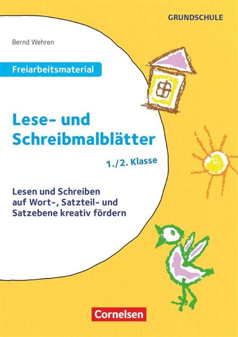 Freiarbeitsmaterial Für Die Grundschule Deutsch Klasse 1 2 Lese