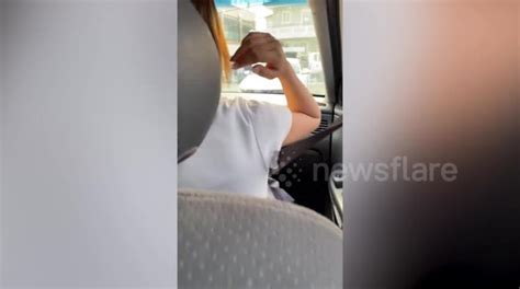 Girls Play Rock Paper And Scissors To Battle For Parking Space In