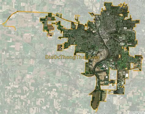 Map Of Massillon City Thong Thai Real