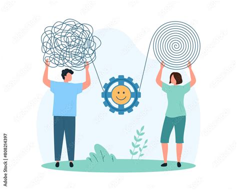 Communication Problems Solving Negotiation Tiny Two People Transform