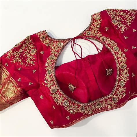 You Can Never Go Wrong With A Classic Red And Gold Combination Bridal
