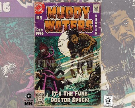 Redman Muddy Waters New Comic Art By Me Rrap