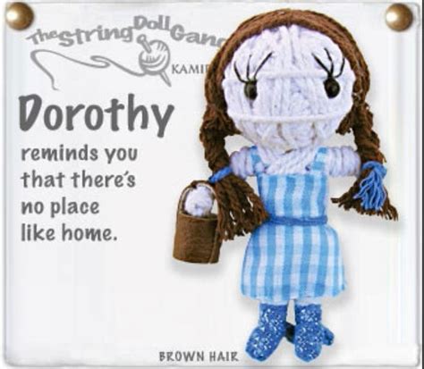 Dorothy String Doll Keychain Lucias World Emporium