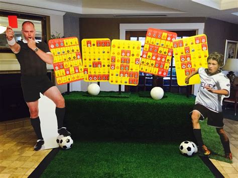 Table Assignment Display For Soccer Themed Bar Mitzvah Bar Mitzvah