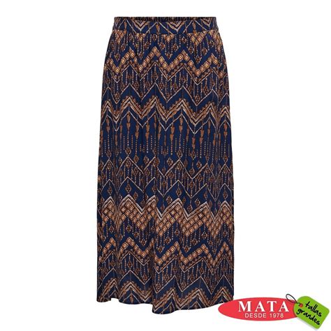 Falda Mujer Tallas Grandes 26082 Ropa Mujer Tallas Grandes Faldas