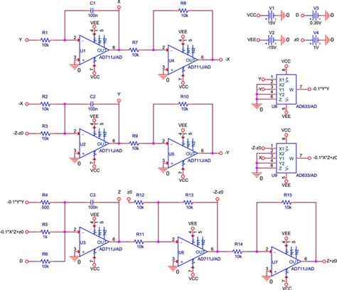 Circuit Implementation Of System 15 In Pspice Download Scientific