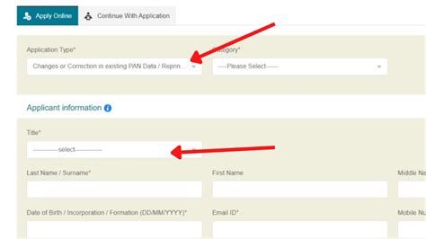 Pan Card Correction Online Process Through Nsdl Dreamtrix Finance
