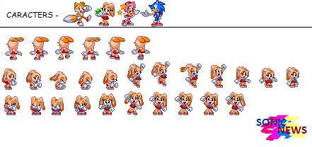 Cream Alguns Sprites Advance Modificados By Sonicnews On Deviantart