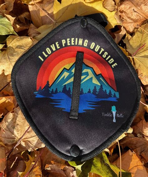 Tinkle Belle Pee Cloth I Love Peeing Outside The Tinkle Belle