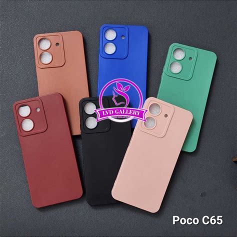 Jual Soft Case Poco C Case Liquid Warna Silicone Pro Camera Premium Casing Poco C Shopee