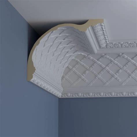 Large Lattice Cove Molding Crown Molding More Than Moldings