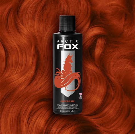 Orange Hair Dye Colors Dark Burnt And Vibrant Shades Arctic Fox