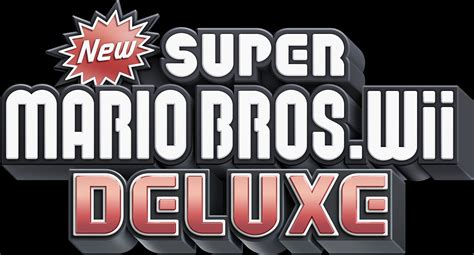 Newer Super Mario Bros Wii Logo Newer Super Mario Bros U Wii