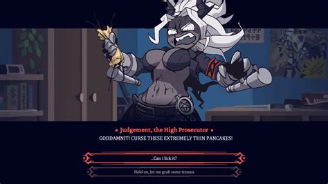 Judgement Helltaker Drawn By Krekkov Danbooru