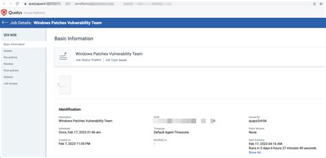View Patch Deployment Jobs In Qualys Patch Management