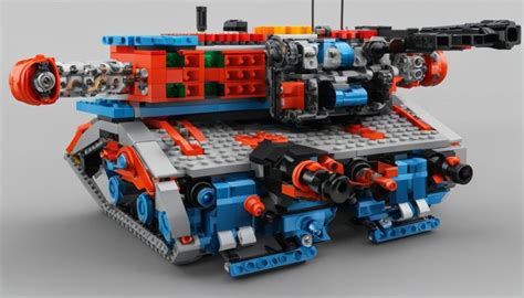 Build Your Own Lego Tank Step By Step Guide