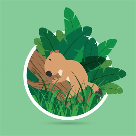 Free Cute Gopher Illustration 171769 Vector Art At Vecteezy