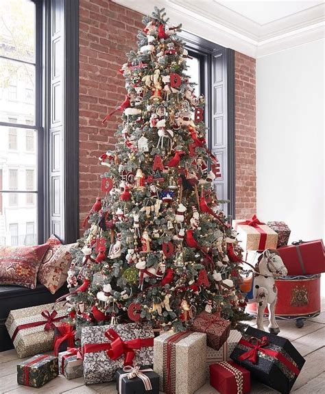 Christmas Tree With Presents Pottery Barn Instagram