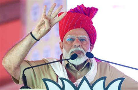 Pm Modi To Address Rally In Pushkar Today In Support Of Nagaur Ajmer Ls Candidates