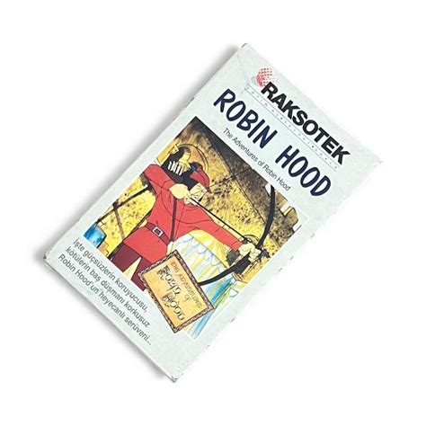 Robİn Hood Beta Açılmamış Jelatininde Video Kaset Dvd2863