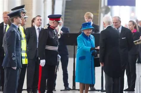 Queen And Prince Philip Welcomed To Manchester By Fanfare From Chethams School Of Music