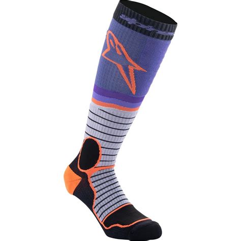 Alpinestars Mx Socks Pro Blackgraypurple Maciag Offroad