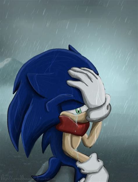 Sad Sonic By Sonic4392 On Deviantart