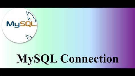 Mysql Database Connection Using Java Maven Project DBMySQL Connection Database Part YouTube