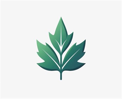 Premium Ai Image Leaf Logo Illustration