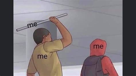 My Biggest Enemy Is Me Radhdmeme